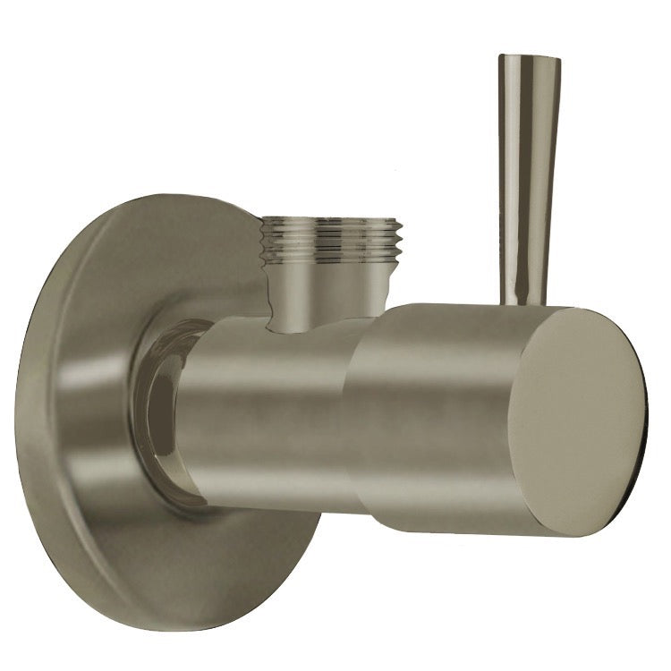 Plumbing Accessories Satin Nickel Angle Valve With Lever Handle