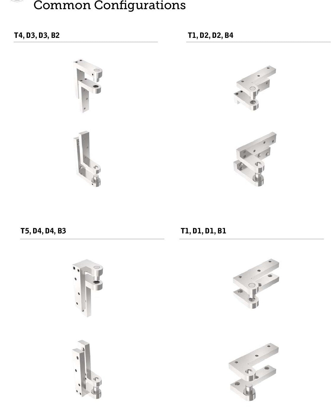 Accurate Lock Offset Pivot Hinges Customize